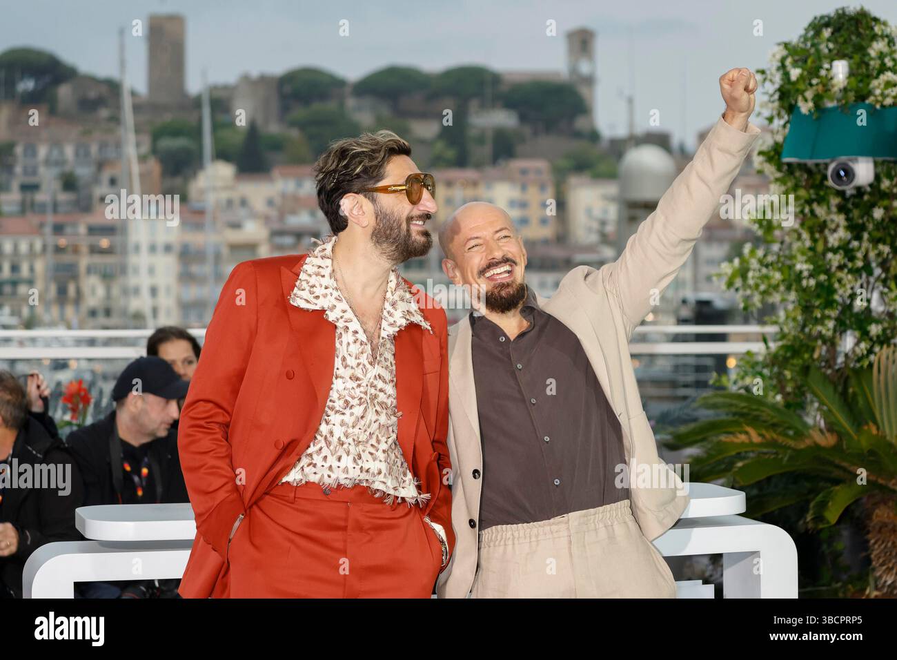 Fares Fares and Tarik Saleh pose at the photocall of 'Eagles of the ...