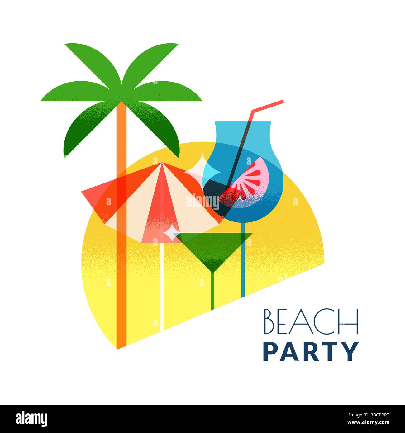 Palm refreshment Cut Out Stock Images & Pictures - Alamy