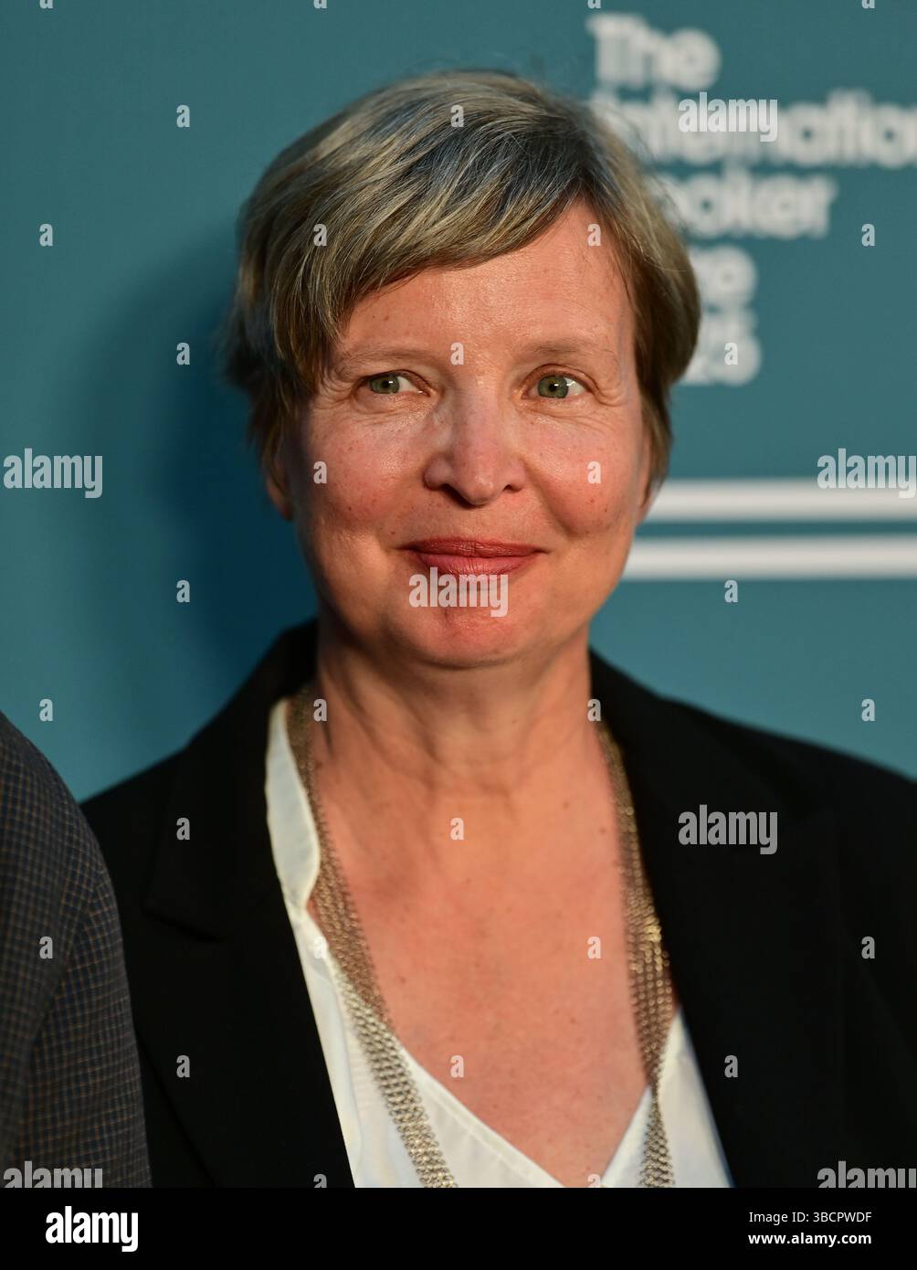 LONDON, UK. 20th May, 2025. Michael Hofmann and Jenny Erpenbeck at the ...