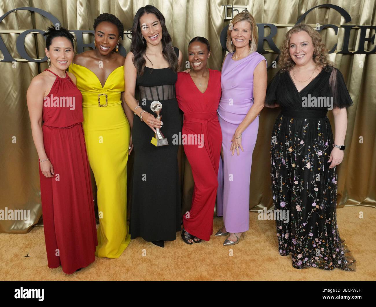 Los Angeles, USA. 20th May, 2025. (L-R) Vicky Nguyen, Zinhle Essamuah ...