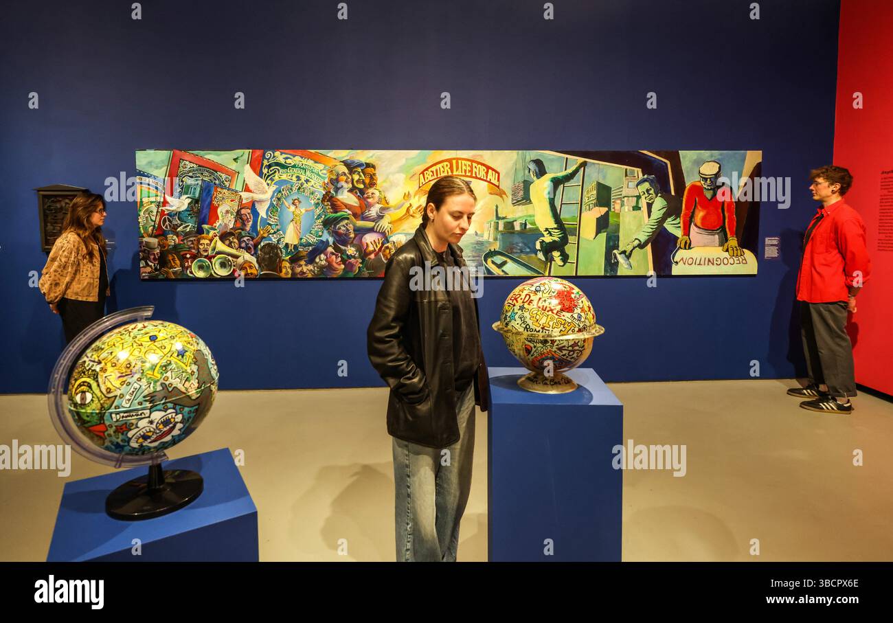 Eastbourne East Sussex 21 May 2025 Damian Le Bass Gypsyland Roma Dada ...