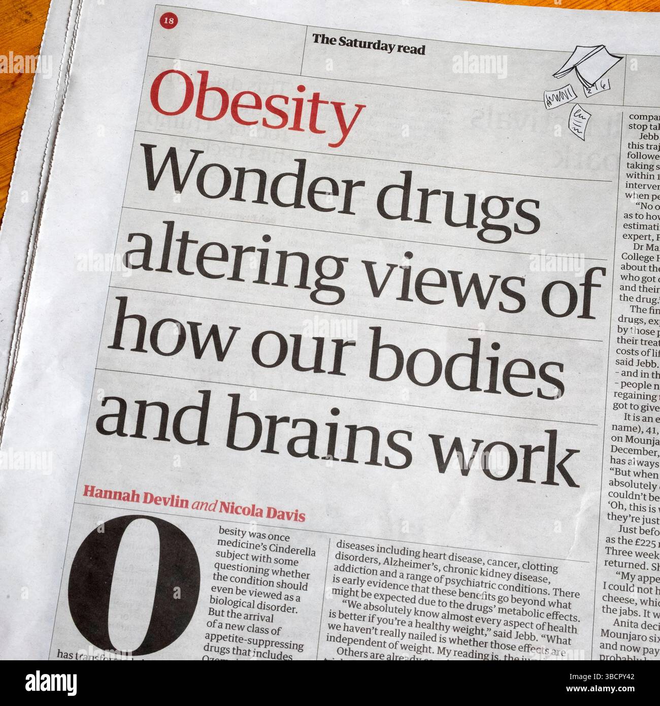'OBESITY Wonder drugs altering views of how our bodies and brains work ...