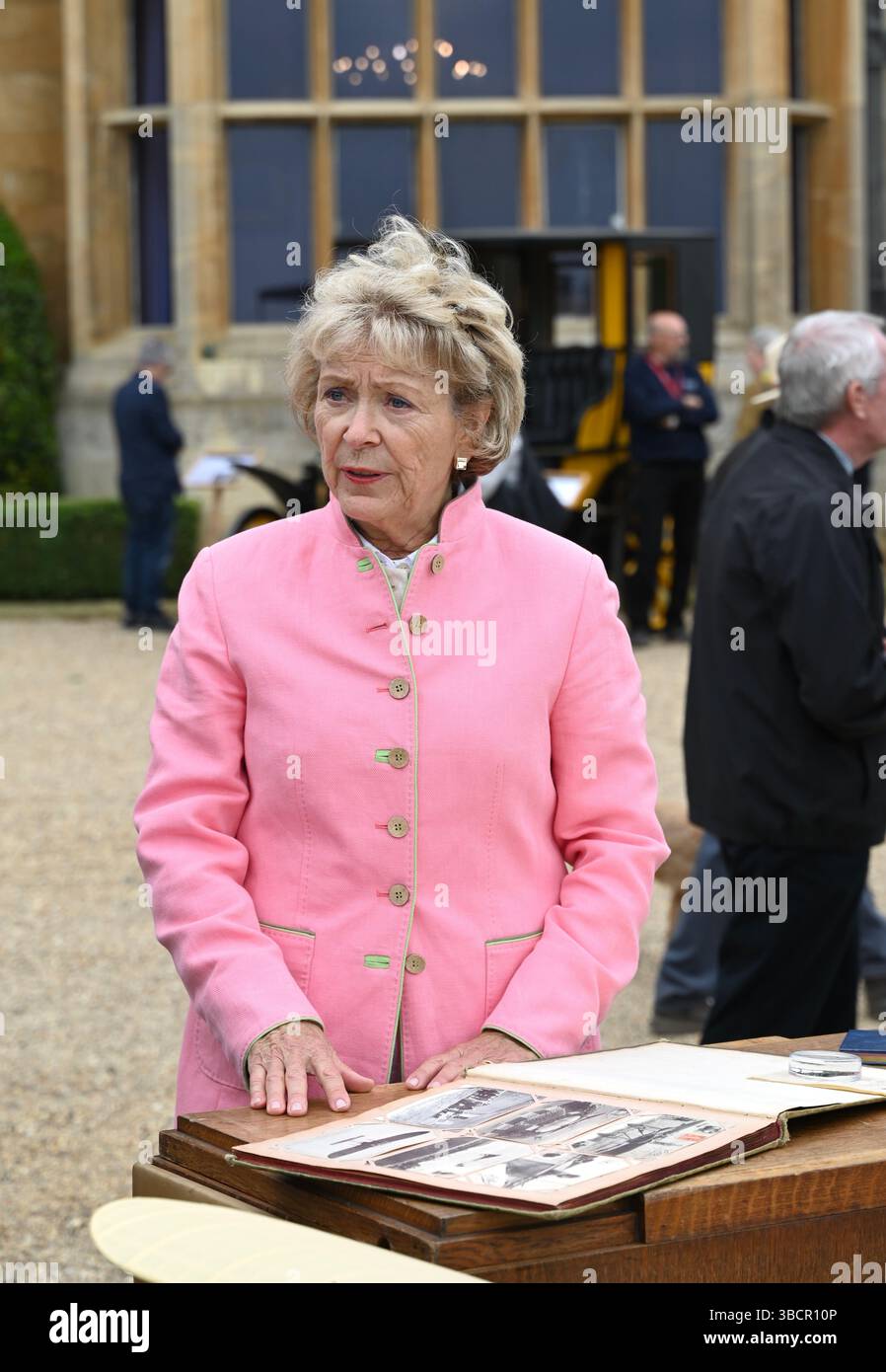 The filming of BBC's The Antique Roadshow hosted by Fiona Bruce at ...