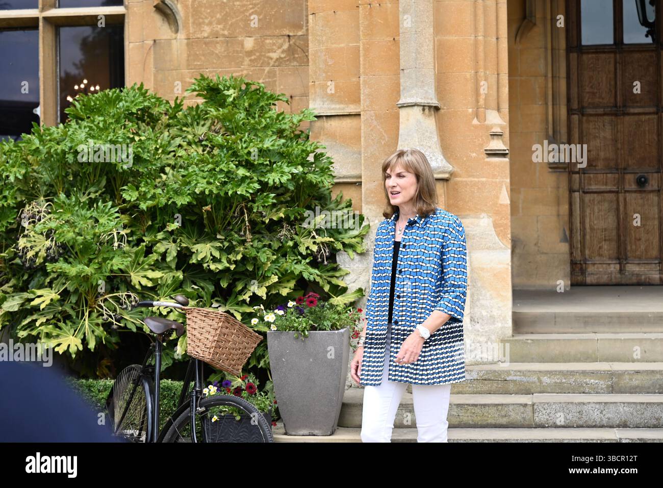 The filming of BBC's The Antique Roadshow hosted by Fiona Bruce at ...