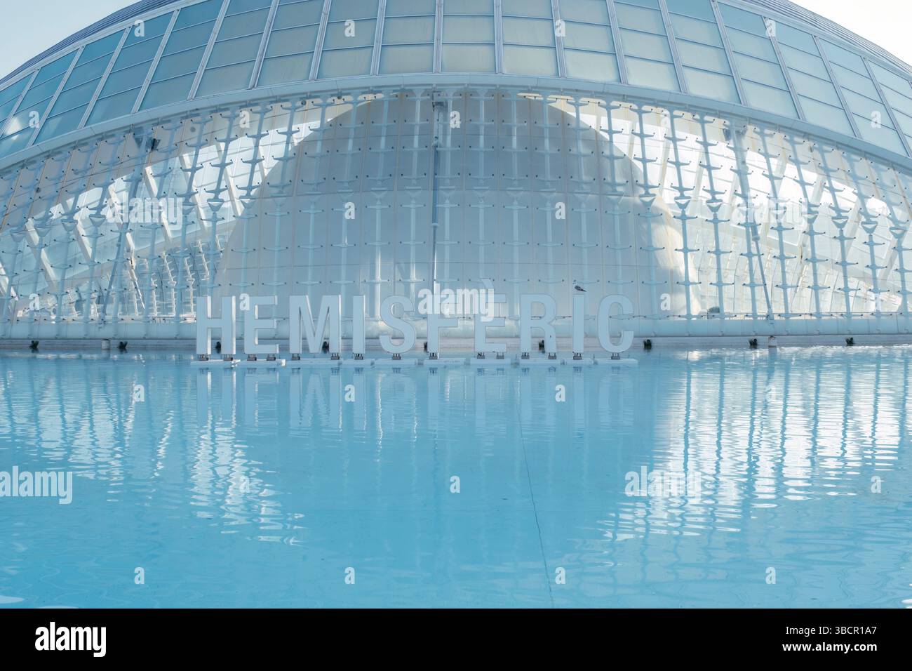 The Hemispheric building at Valencia City of Arts and Sciences complex ...