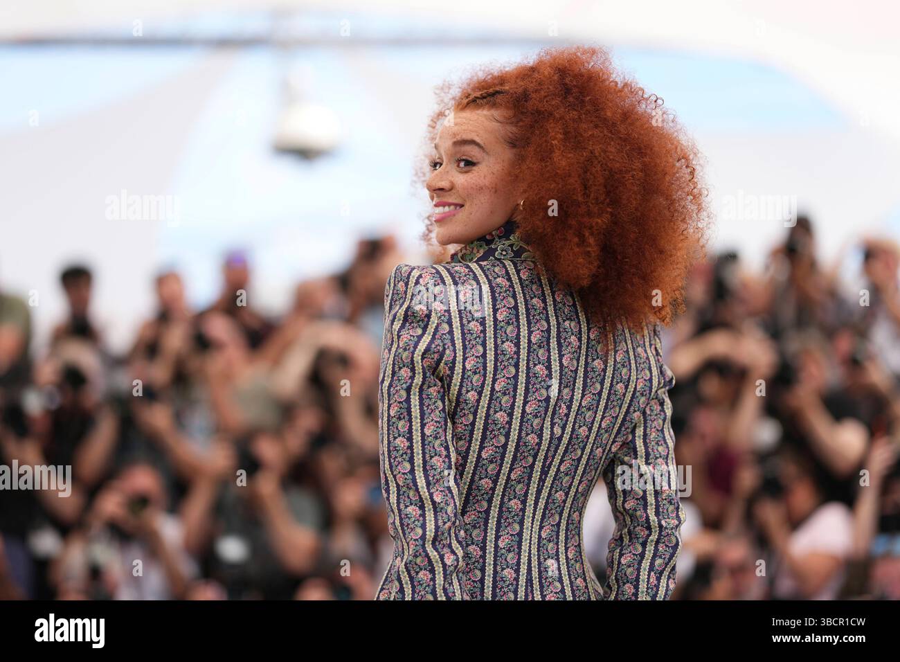 Erin Kellyman poses for photographers at the photo call for the film 'Eleanor the Great' at the ...