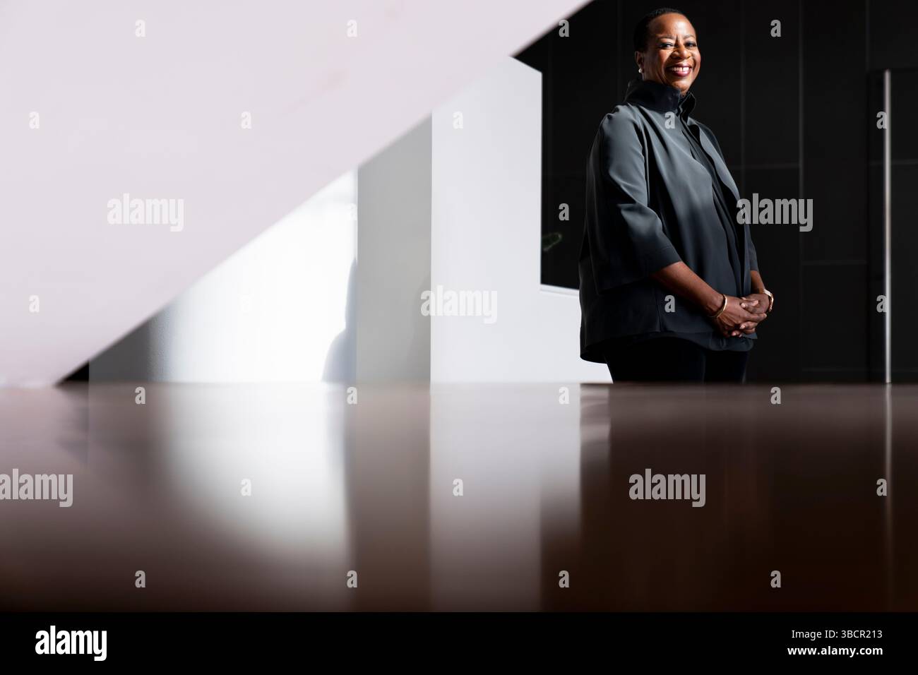 FILE - United Way CEO Angela Williams poses for a portrait in ...