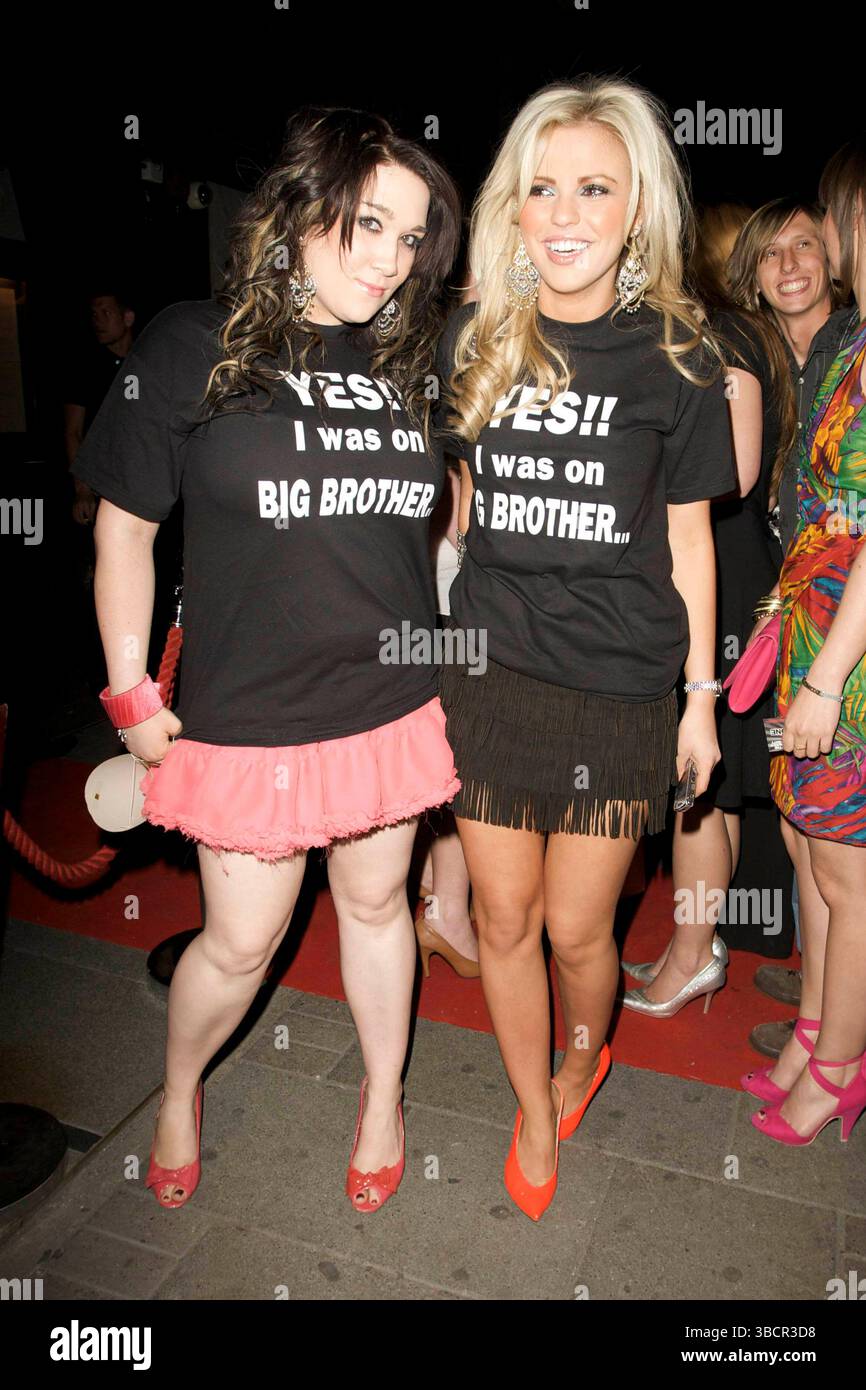 Rebecca Shiner and Stephanie McMichael at the Big Brother 10 Launch ...