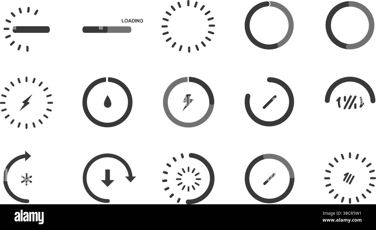 Progress animations hi-res stock photography and images - Alamy