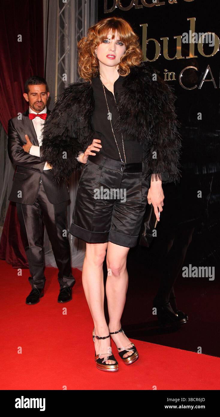 Caecile Cassel at the Dolce and Gabbana "Fabulous in Cannes" party at ...