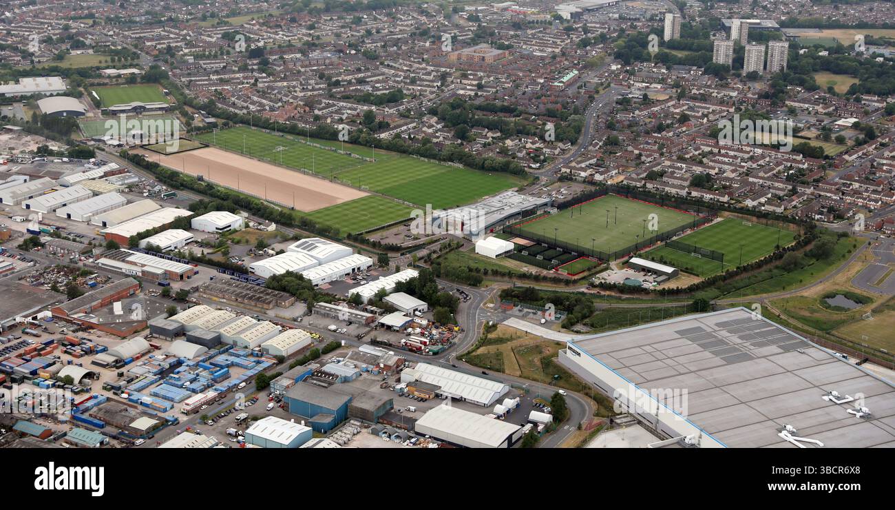 Liverpool training ground axa hi-res stock photography and images - Alamy