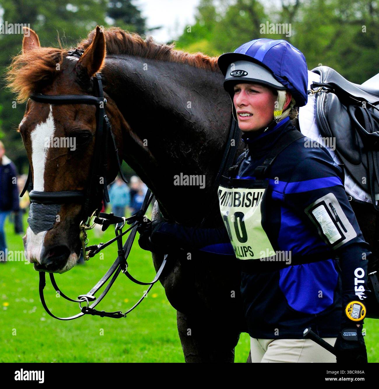 Zara Phillips and her horse Ardfield Magic Star at The Mitsubishi ...