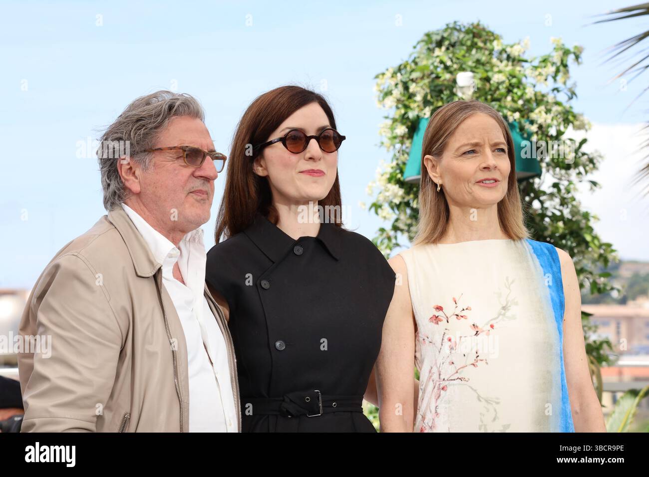 Cannes, France. 21st May, 2025. Daniel Auteuil, Rebecca Zlotowski and Jodie Foster at the A ...