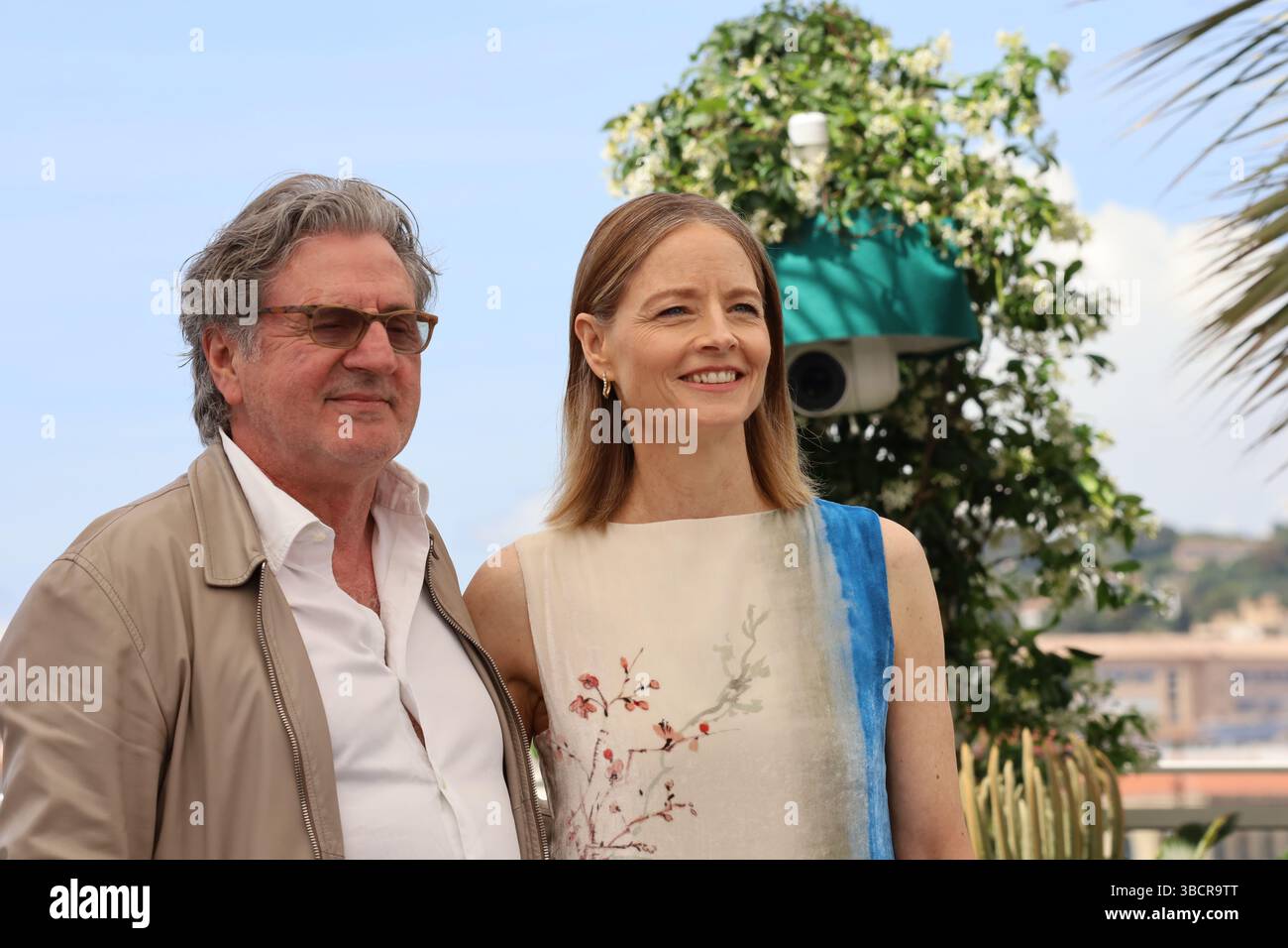 Cannes, France. 21st May, 2025. Daniel Auteuil and Jodie Foster, actress, at the A Private Life ...