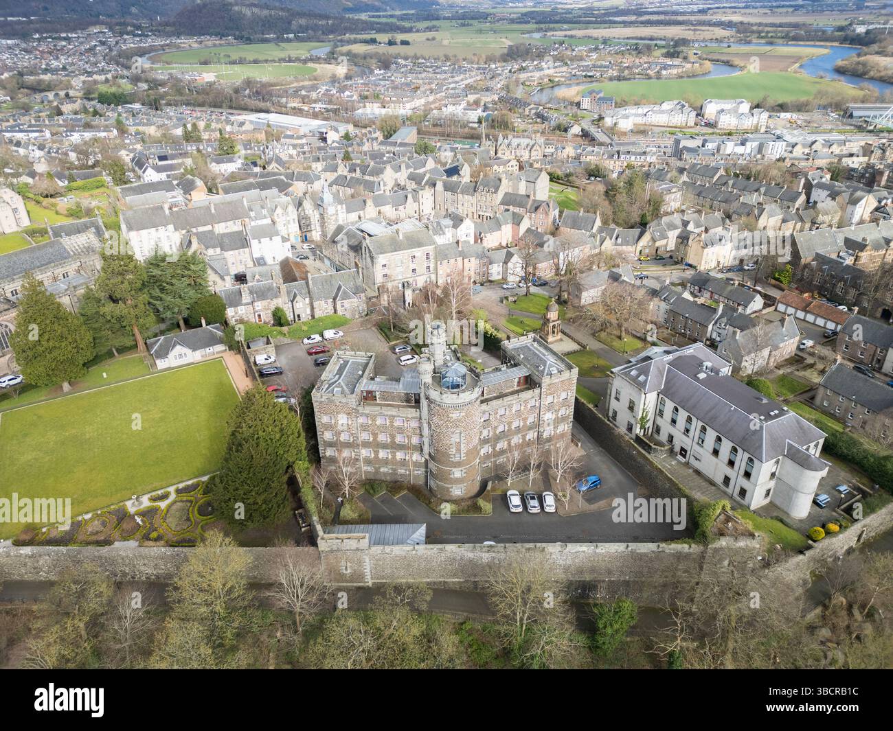 Prison jail aerial hi-res stock photography and images - Alamy