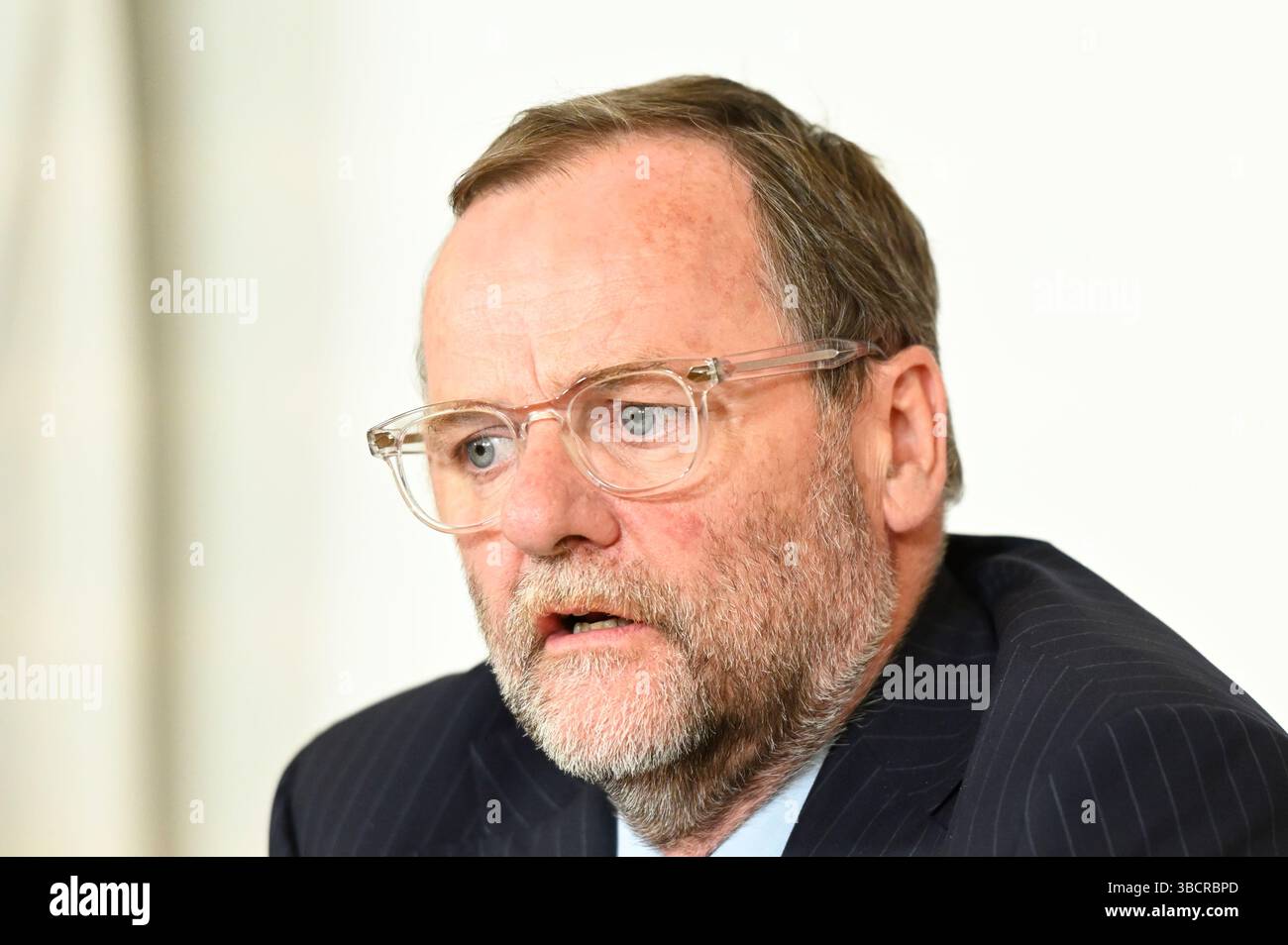 Vienna, Austria. 21st May, 2025. Press foyer with State Secretary Josef ...
