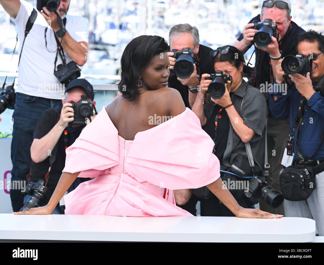 Cannes, Italy. 21st May, 2025. day 9 - Photocall of the film Aisha Can't Fly In the photo ...
