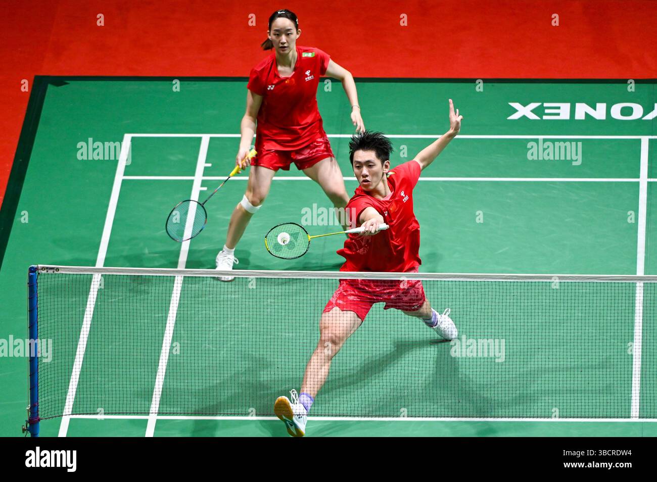Kuala Lumpur, Malaysia. 21st May, 2025. Cheng Xing (R)/Zhang Chi ...