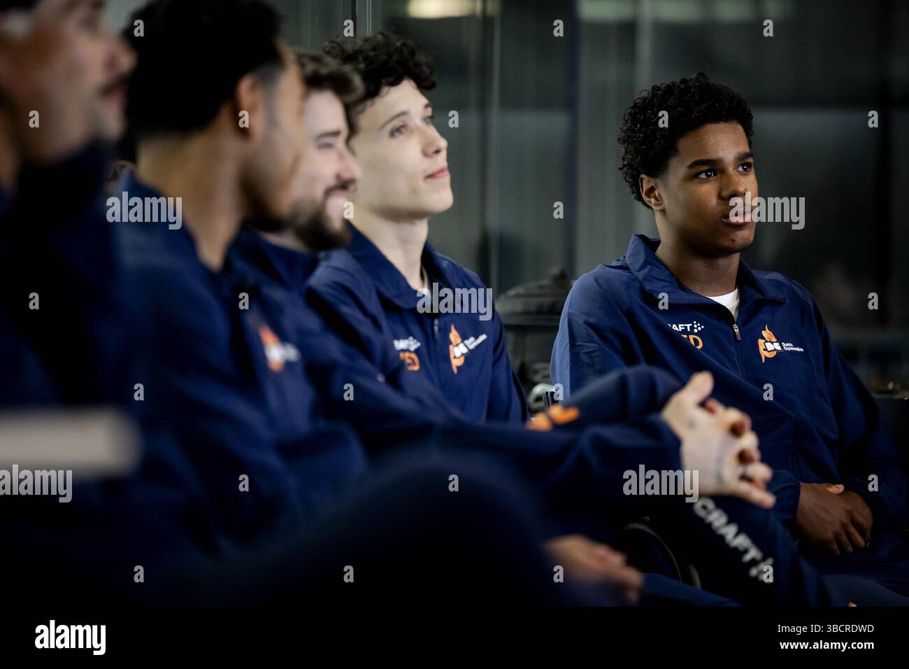 ROTTERDAM - Casimir Schmidt, Jermain GrÃ¼nberg and Elijah Faverus ...