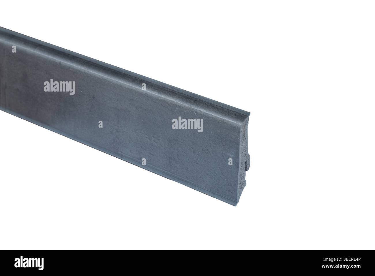 Baseboard Molding Sample Isolated on White Background. High quality ...