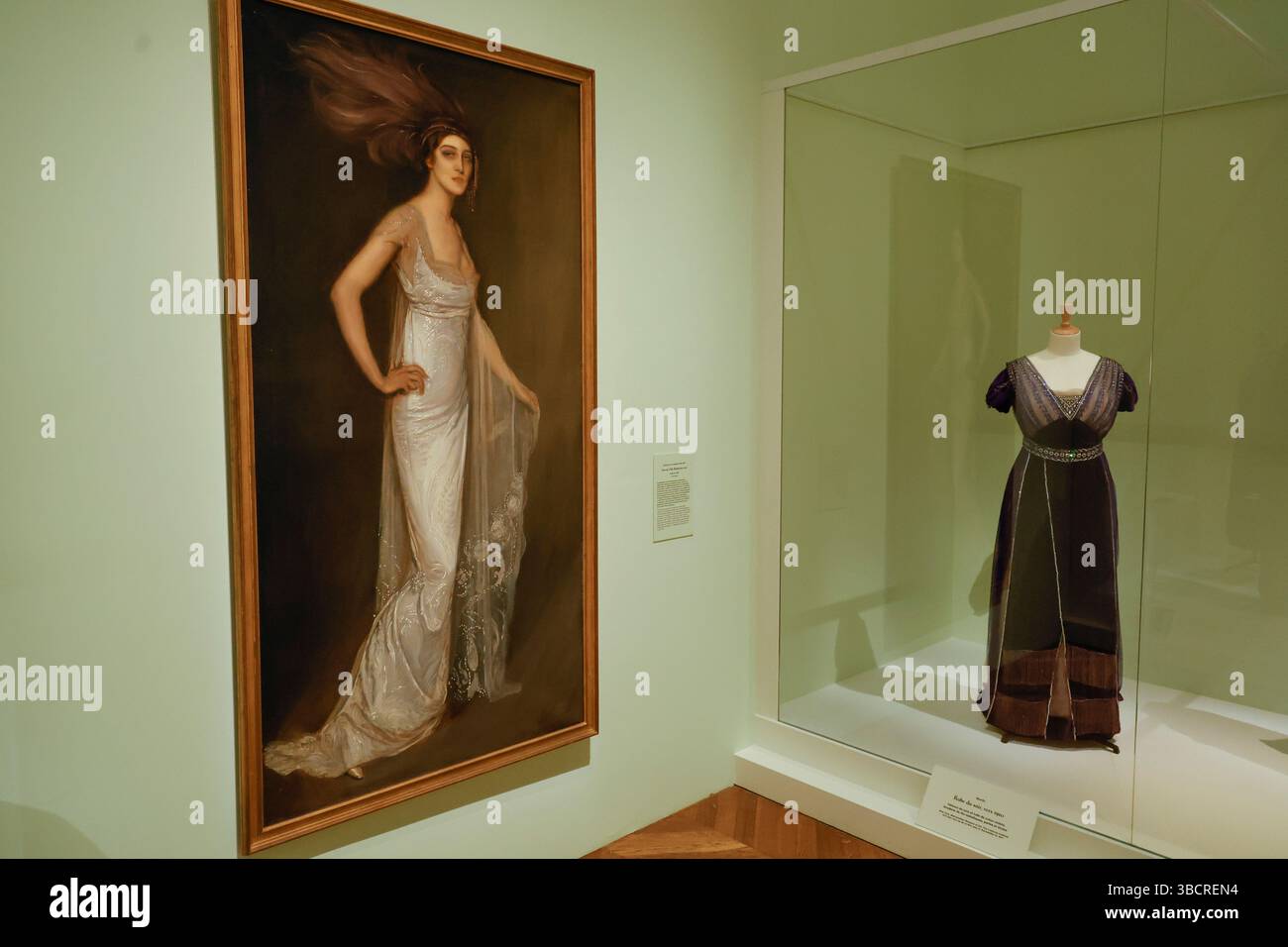 CHARLES FREDERICK WORTH EXHIBITION AT THE PETIT PALAIS PARIS Stock ...