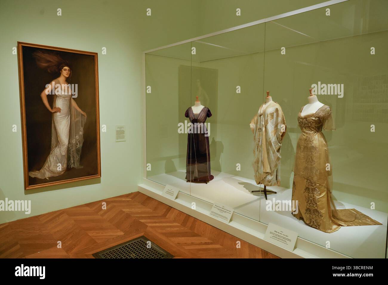 CHARLES FREDERICK WORTH EXHIBITION AT THE PETIT PALAIS PARIS Stock ...