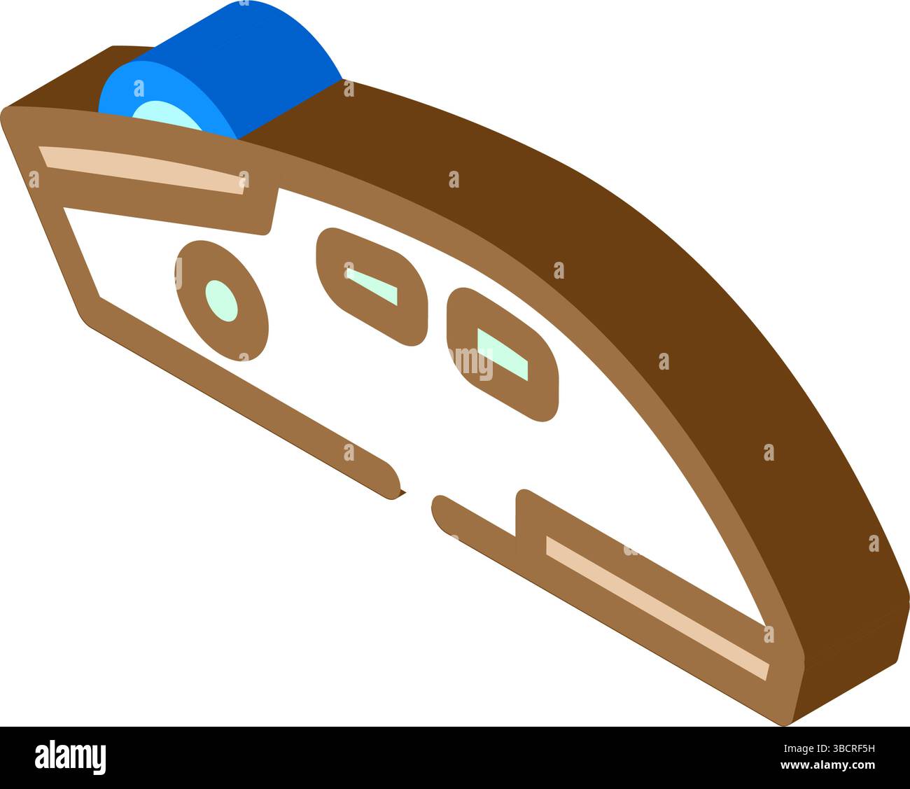 mouse extra buttons gaming pc isometric icon vector. mouse extra ...