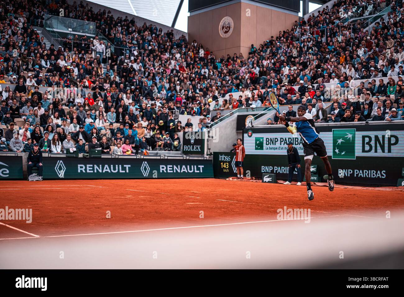 Mathys ERHARD of France during the qualifying of the Roland-Garros 2025 ...