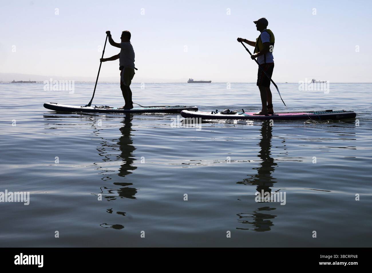 (From left) Dogpatch Paddle owner Adam Zolot and San Francisco ...