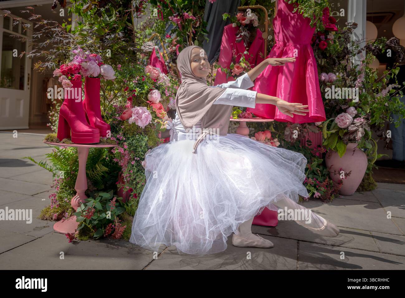 London, UK. 20th May 2025. Young ballet dancer from Grace and Poise ...