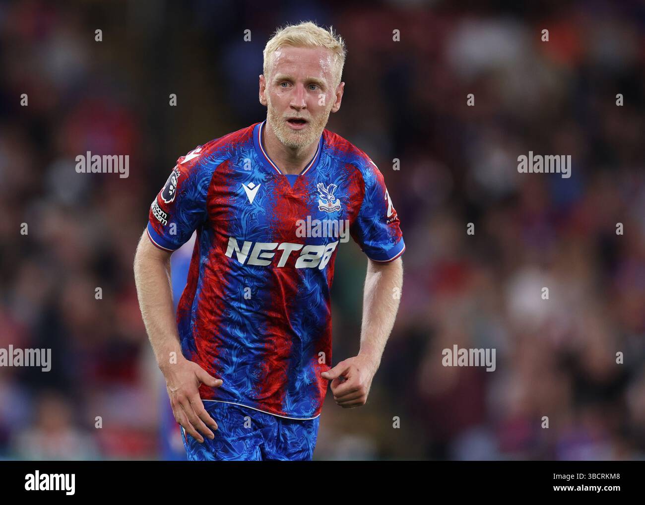 London, UK. 20th May, 2025. Will Hughes of Crystal Palace during the ...