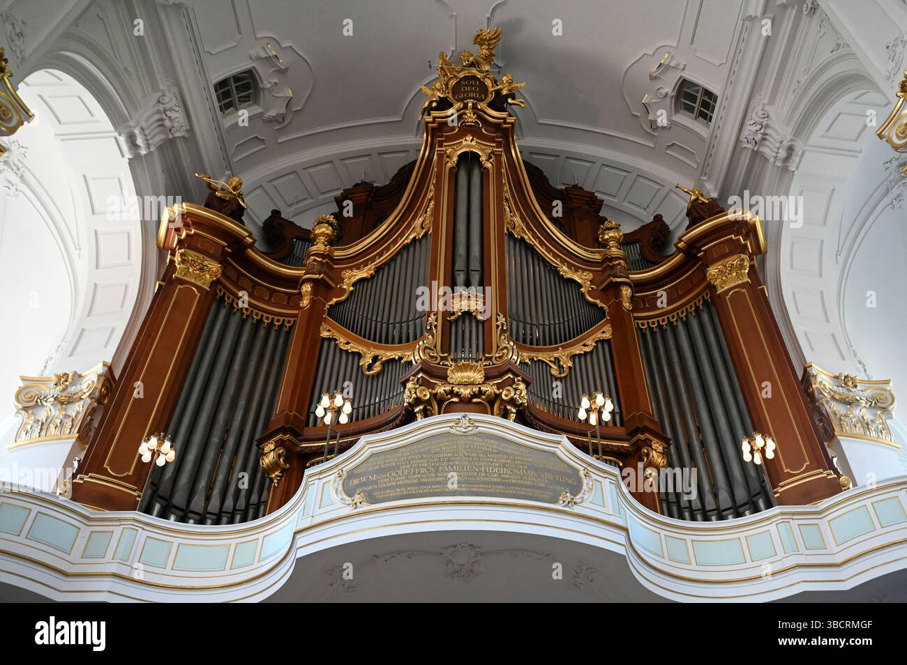 Hamburg, Germany. 21st May, 2025. The Great Organ is located in the ...