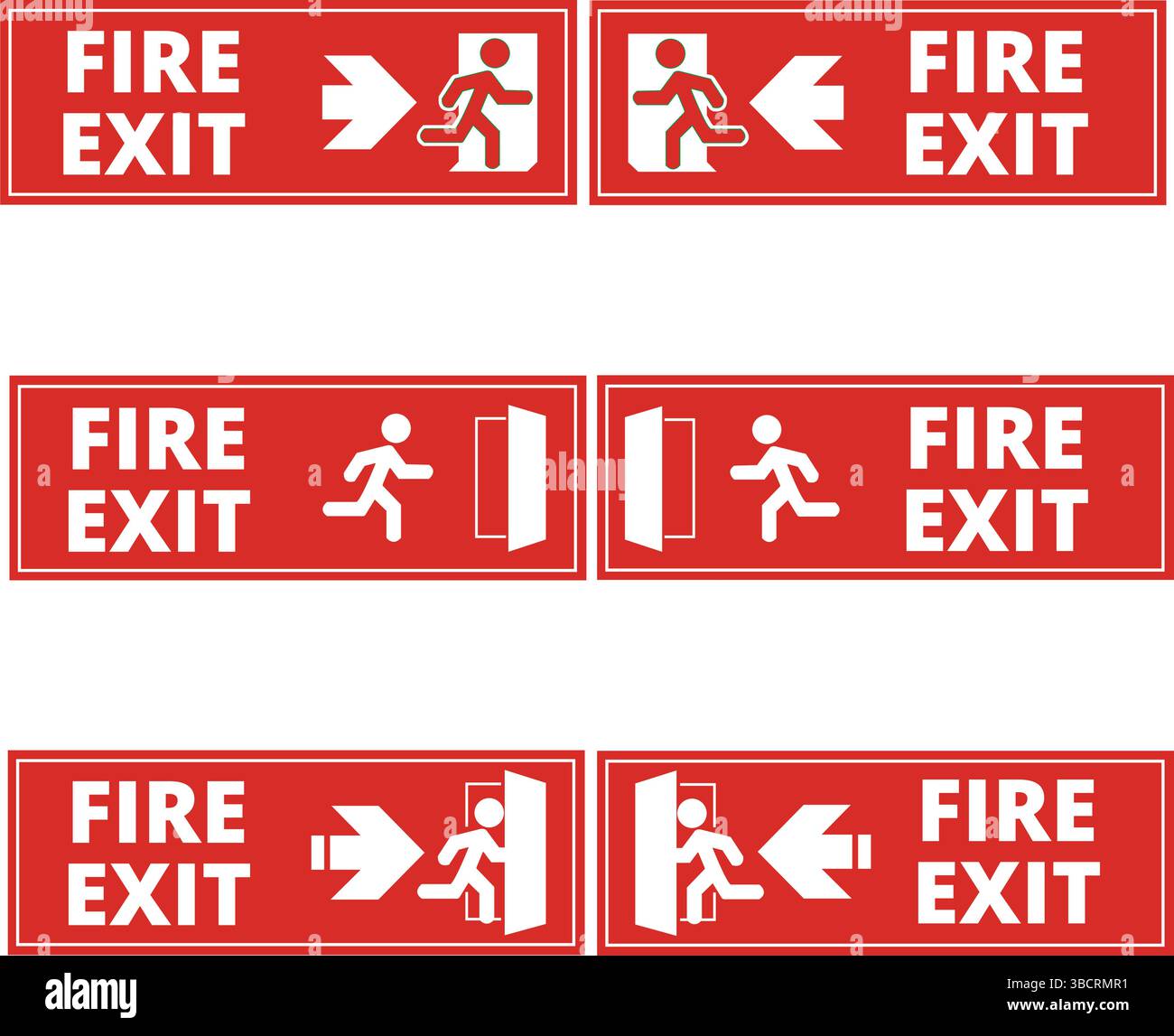 Set fire signs on Cut Out Stock Images & Pictures - Alamy