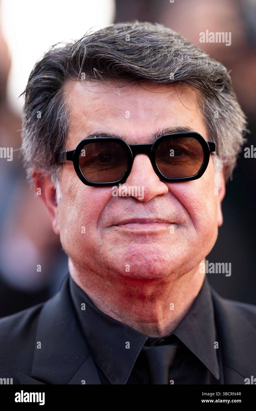 Director Jafar Panahi poses for photographers upon departure from the ...