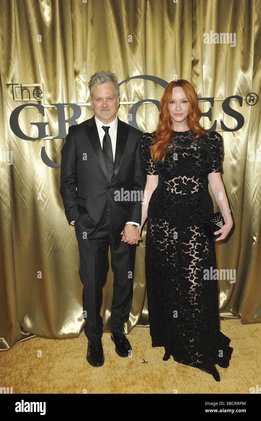 Ca. 20th May, 2025. George Bianchini, Christina Hendricks at arrivals ...