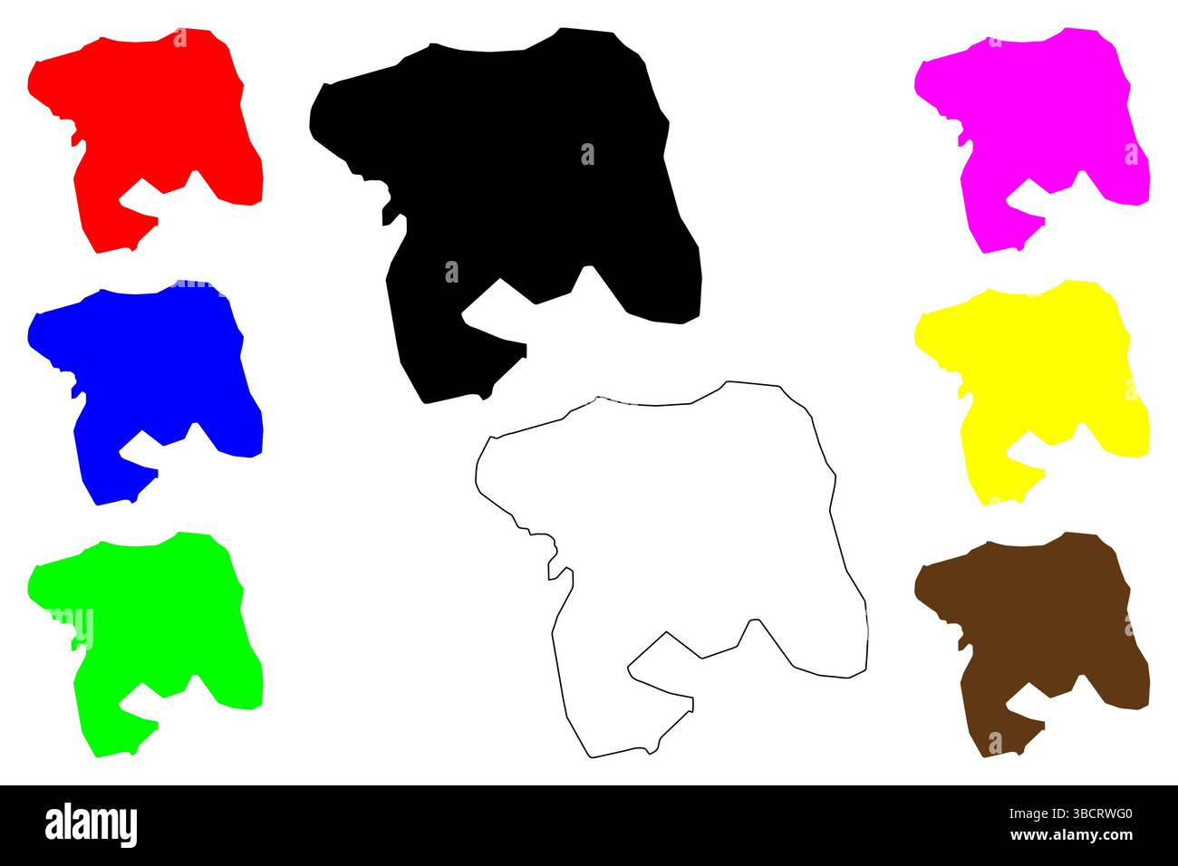 Vizianagaram city (Republic of India, State of Andhra Pradesh) map ...