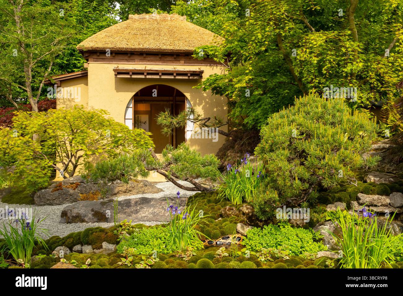 The Cha no niwa - Japanese Tea Garden designed by Kazuyuki Ishihara ...
