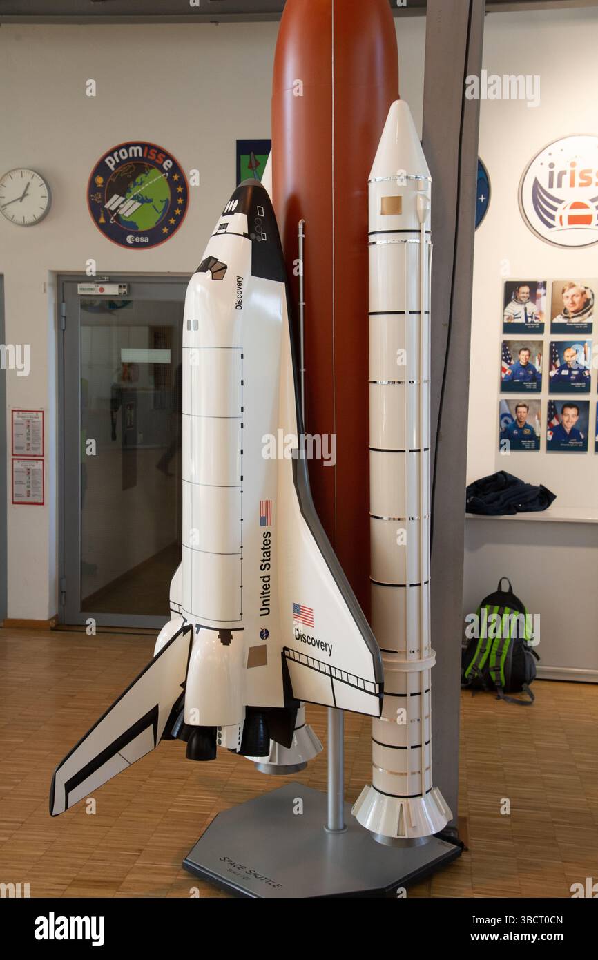 Model of the Space Shuttle Discovery, feature, symbolic photo, marginal ...