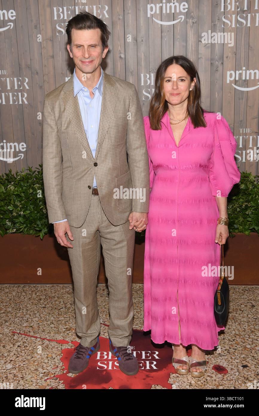 New York, USA. 20th May, 2025. Fred Weller and Ali Marsh attend "The Better Sister" Premiere at ...