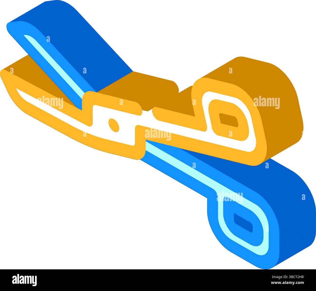 surgical scissors surgeon isometric icon vector illustration Stock ...
