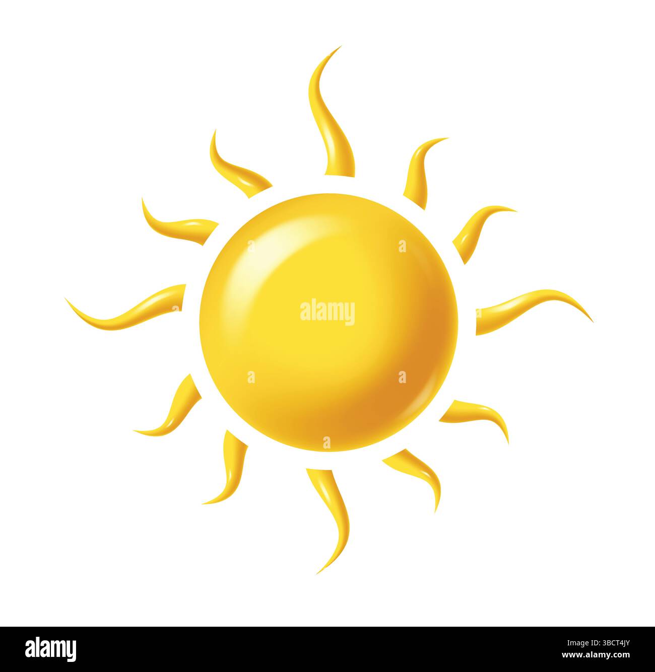 Sun burst 3d icon, Inti Raymi 3d icon collection, vector illustration Stock Vector Image & Art ...