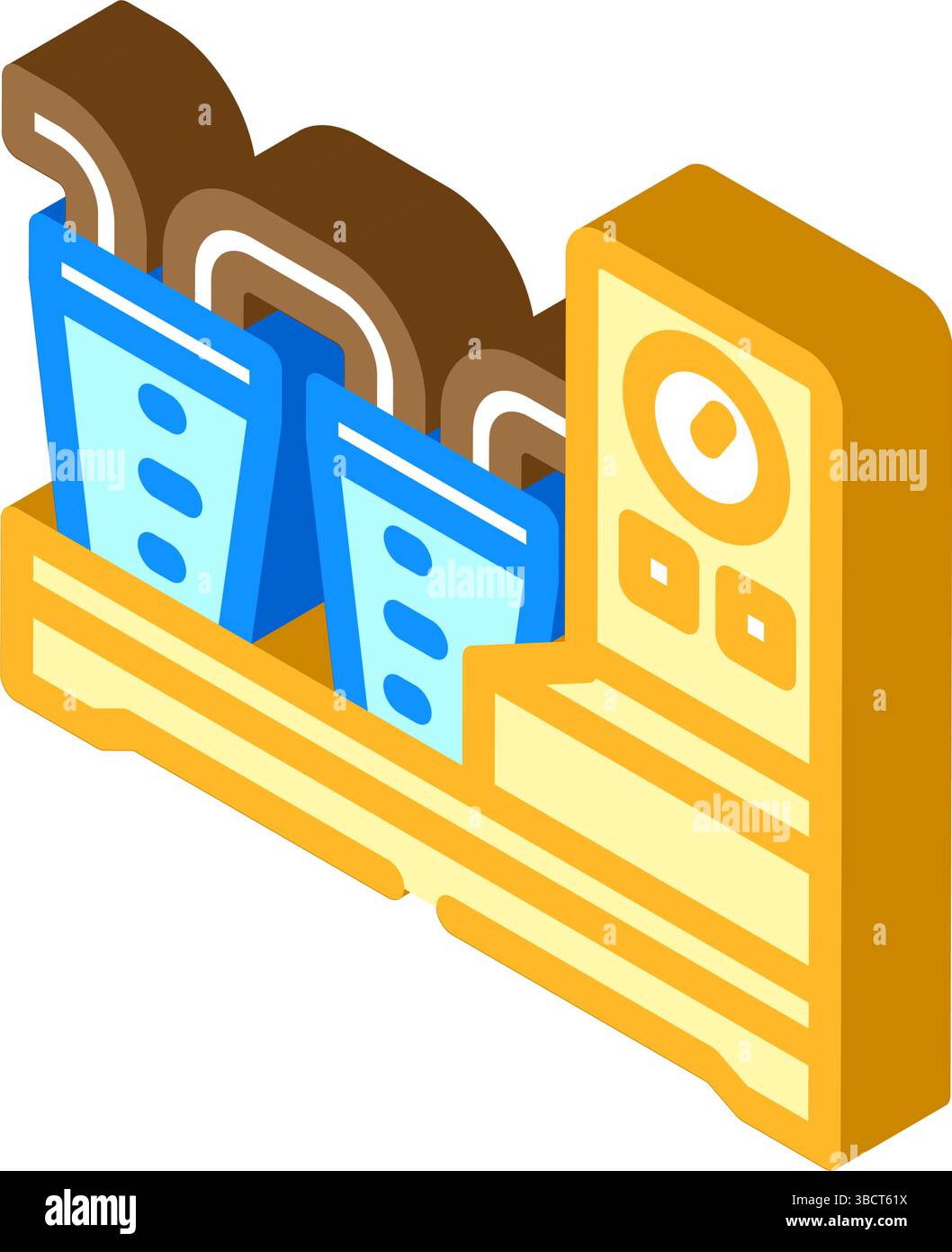 suction device surgeon isometric icon vector illustration Stock Vector ...