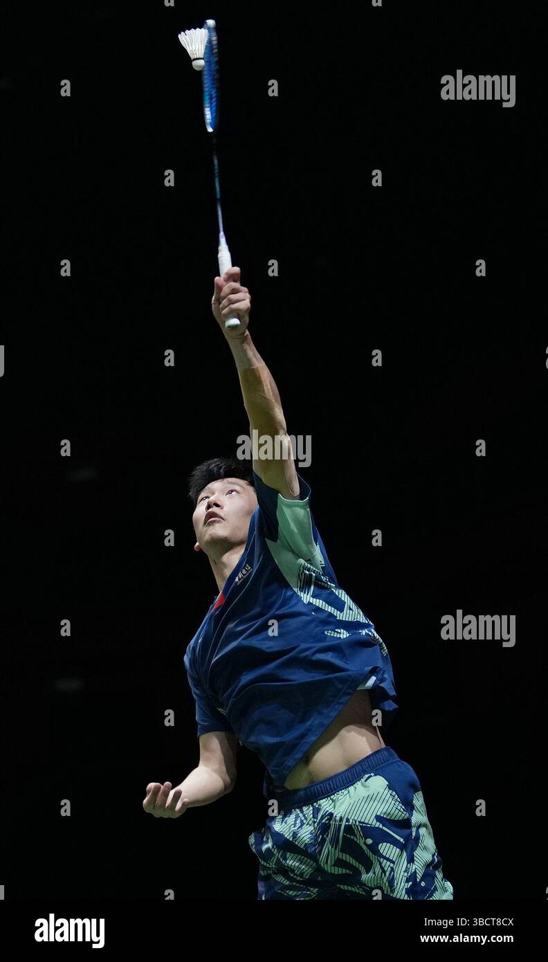 Kuala Lumpur, Malaysia. 21st May, 2025. Lei Lanxi of China hits a ...