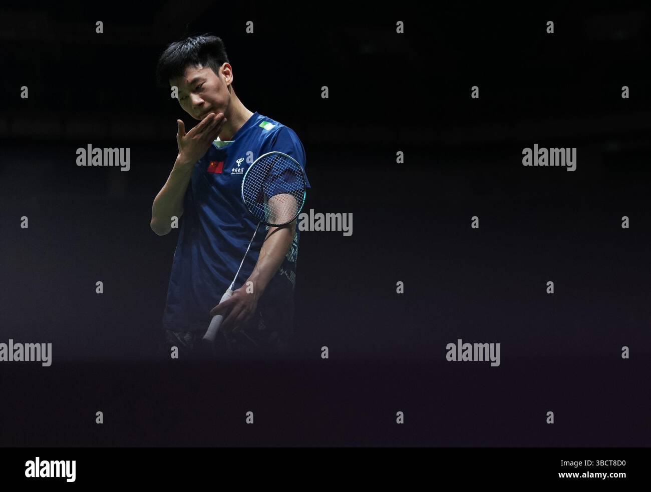 Kuala Lumpur, Malaysia. 21st May, 2025. Lei Lanxi of China reacts while ...