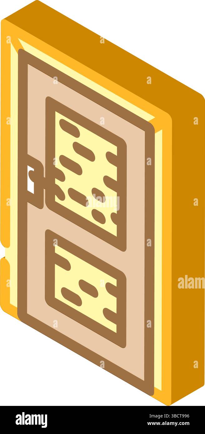 Timber frame house color icon Cut Out Stock Images & Pictures - Alamy