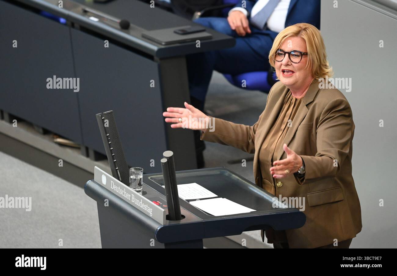 Berlin, Germany. 21st May, 2025. Eva Högl (SPD), Parliamentary ...
