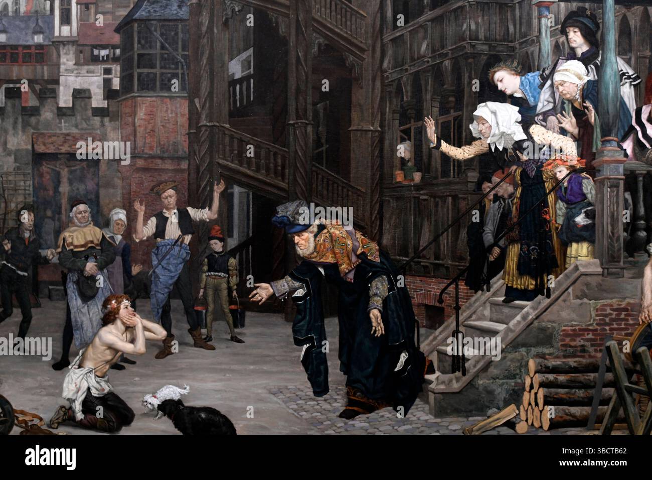 The Return of the prodigal son, by the French artist and painter,James ...