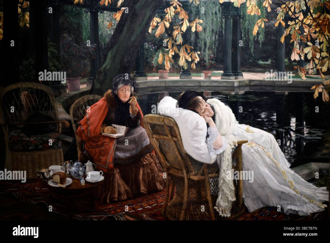A Convalescent, 1875, by the French artist and painter,James Jacques ...