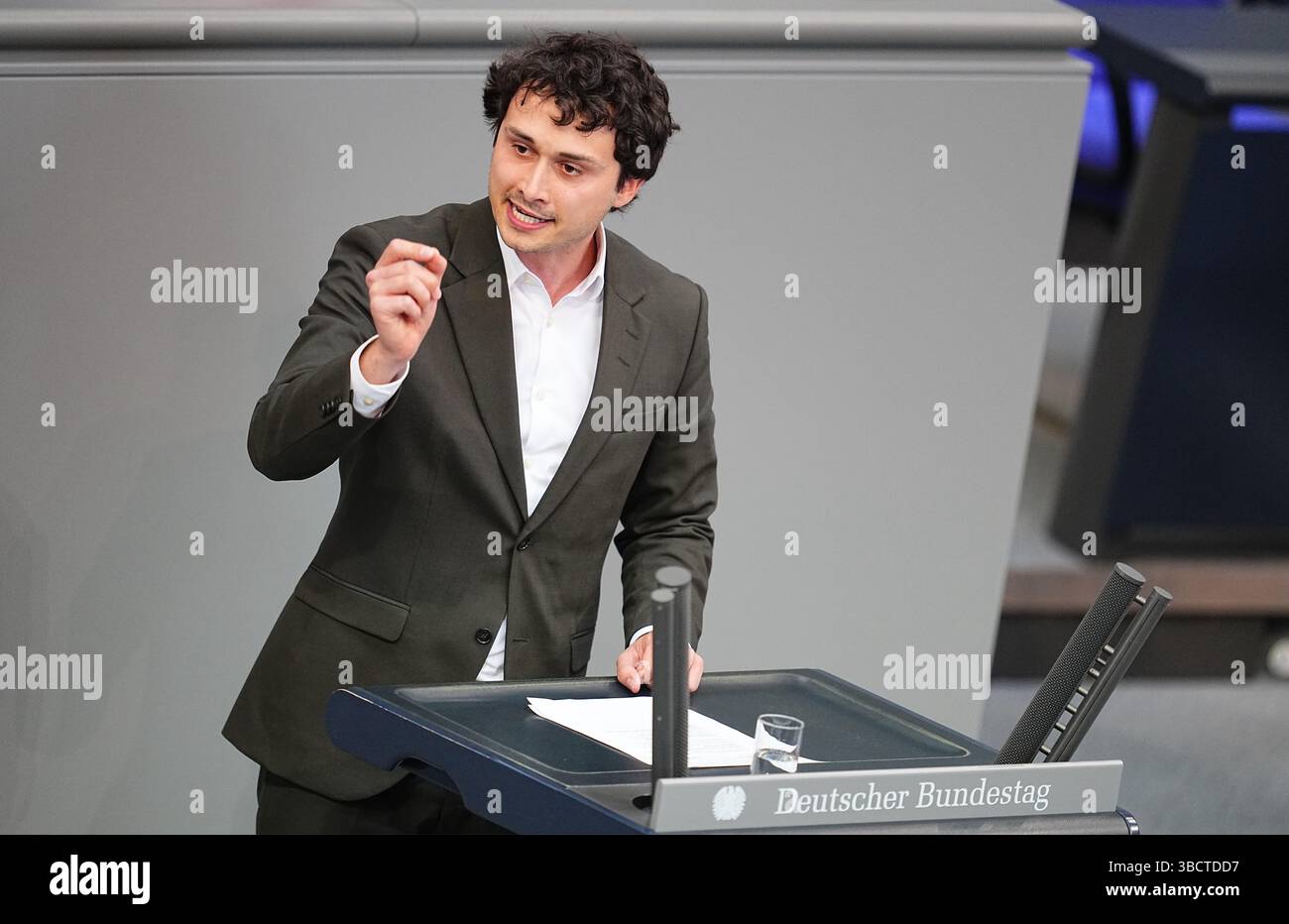 Berlin, Germany. 21st May, 2025. Lukas Benner (Bündnis90/Die Grünen ...