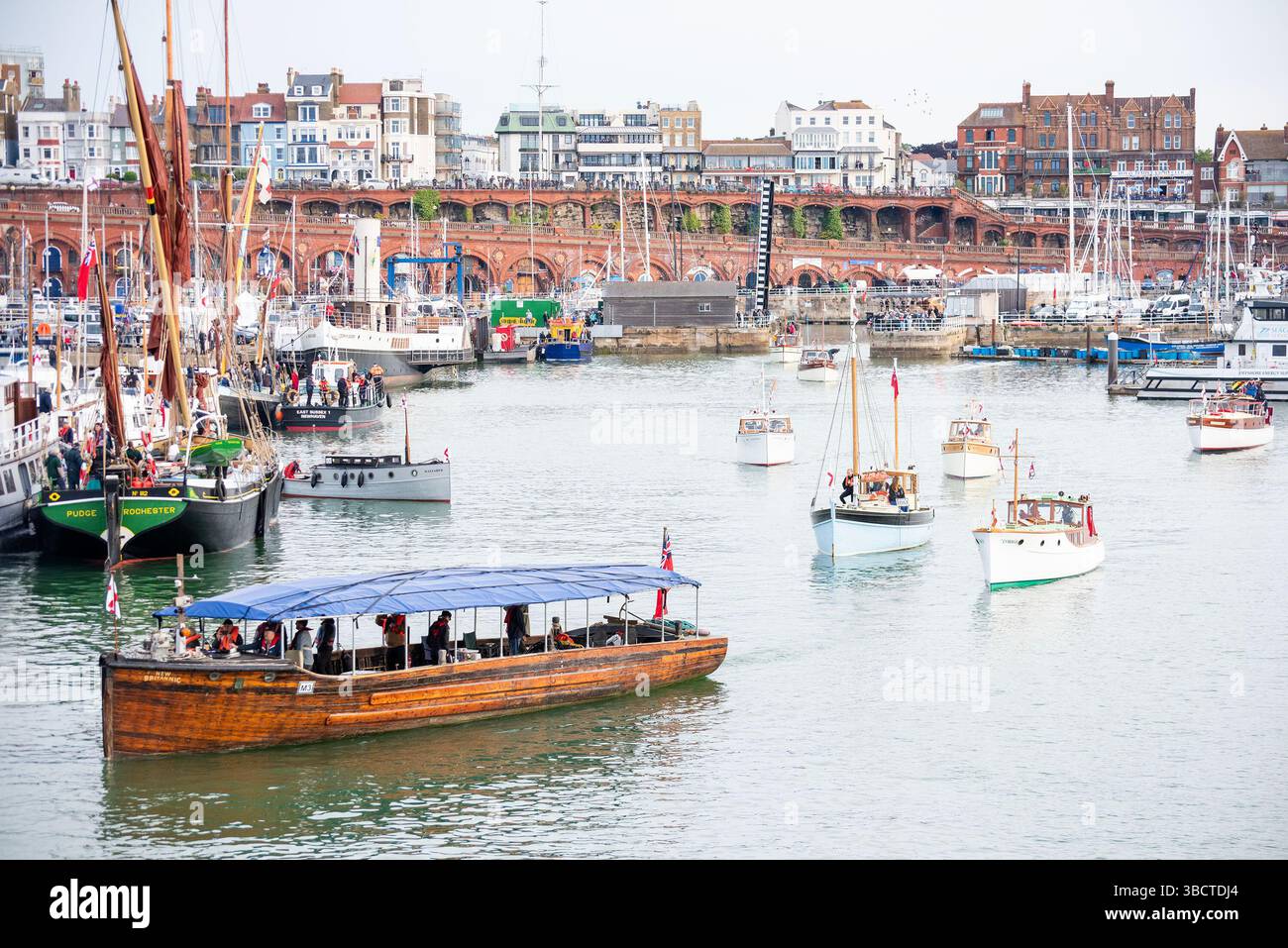 Ramsgate, UK. 21st May, 2025. Dunkirk Little Ships set off to Dunkirk ...
